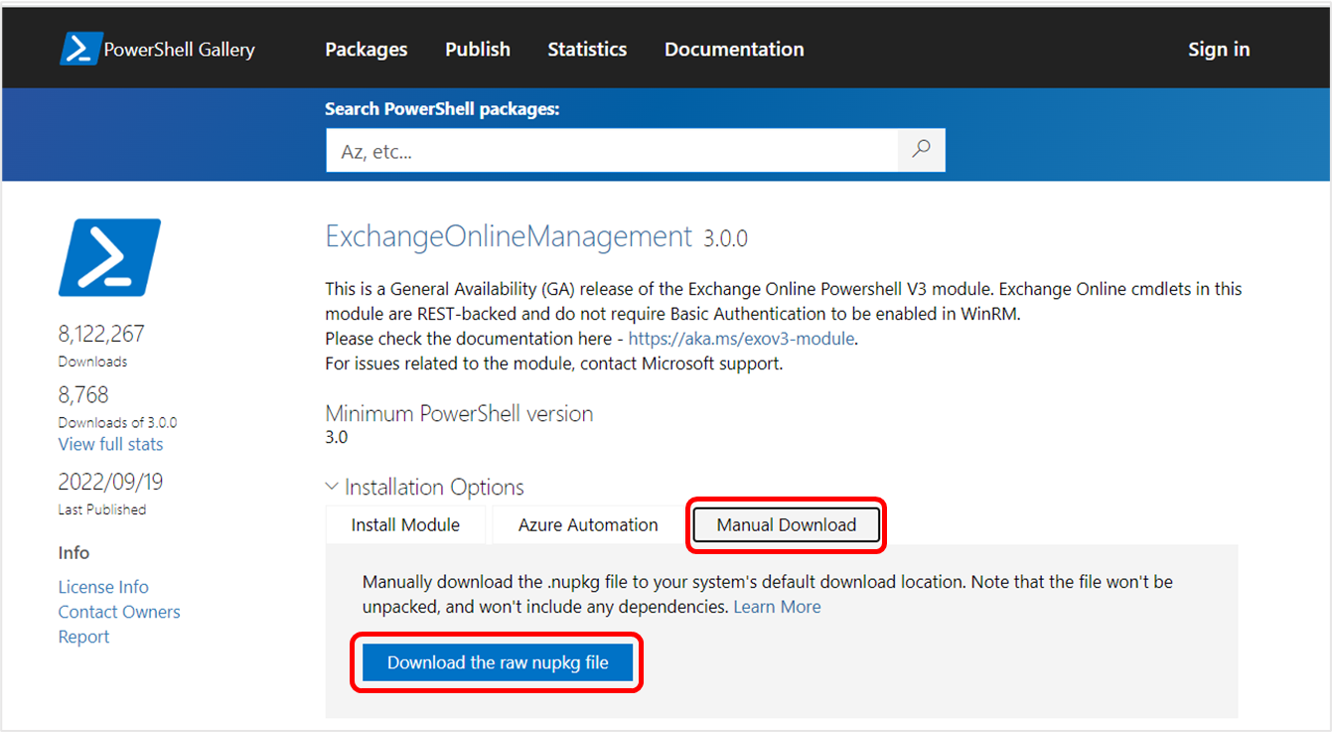 Exchange Online PowerShell モジュールの制限環境でのインストール | M365.TIPS